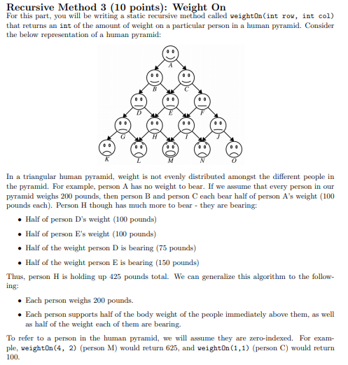 Java Recursive Method I Am Using Java 8 As My