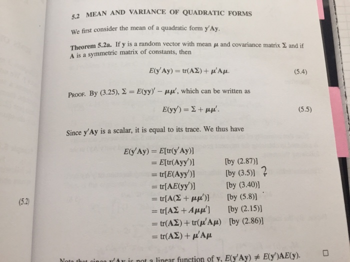 Solved Prove Theorem 8.I) Show that E(SSR/k)=σ2+(1/k)β | Chegg.com