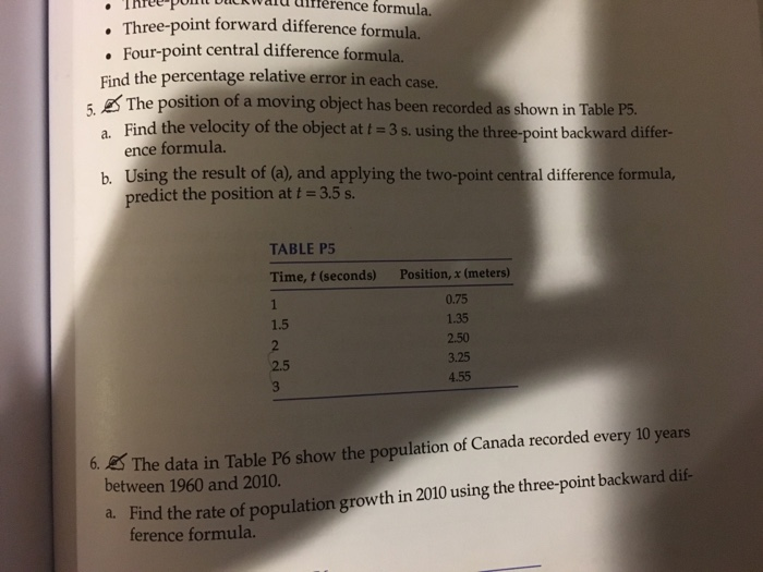 Solved . Three Pont kwaid dnc formula. . Three-point forward | Chegg.com