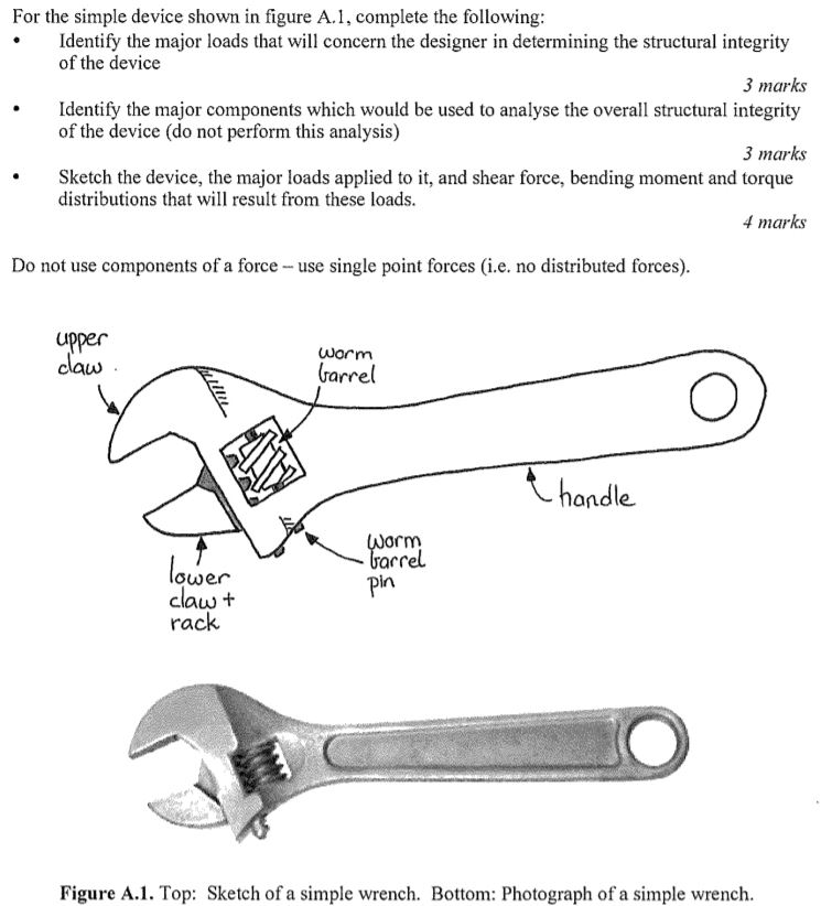 For the simple device shown in figure A.1, complete | Chegg.com