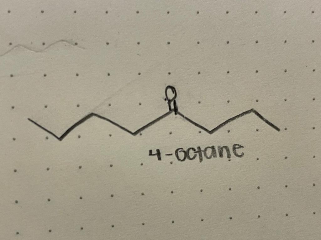 Solved Present a synthesis of 4-octanone using 1-bromobutane | Chegg.com