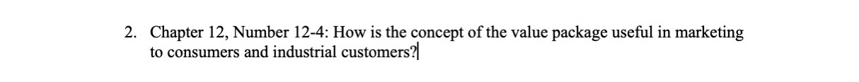 Solved 2. Chapter 12, Number 12-4: How is the concept of the | Chegg.com