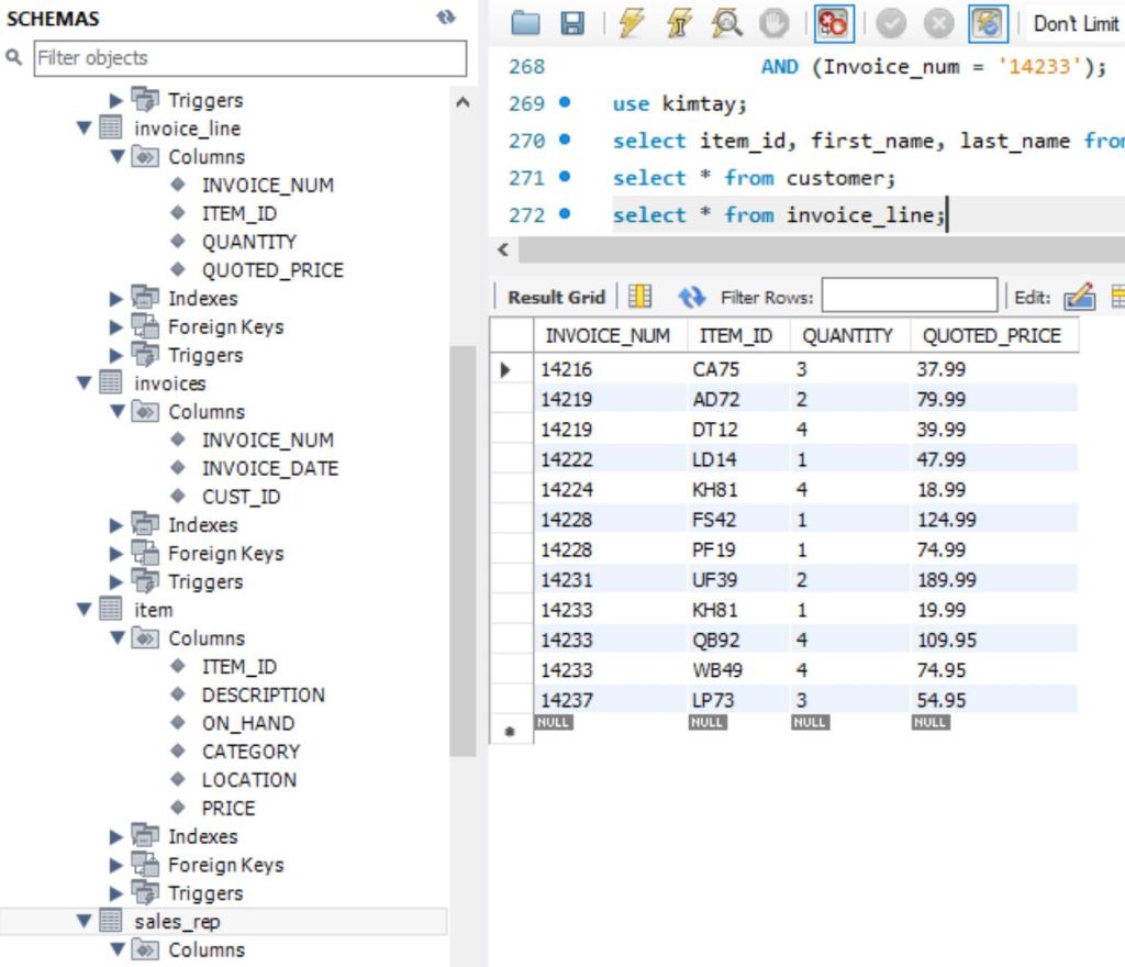 Solved Database: Chapter 5 Assignment 5 Joining tables | Chegg.com