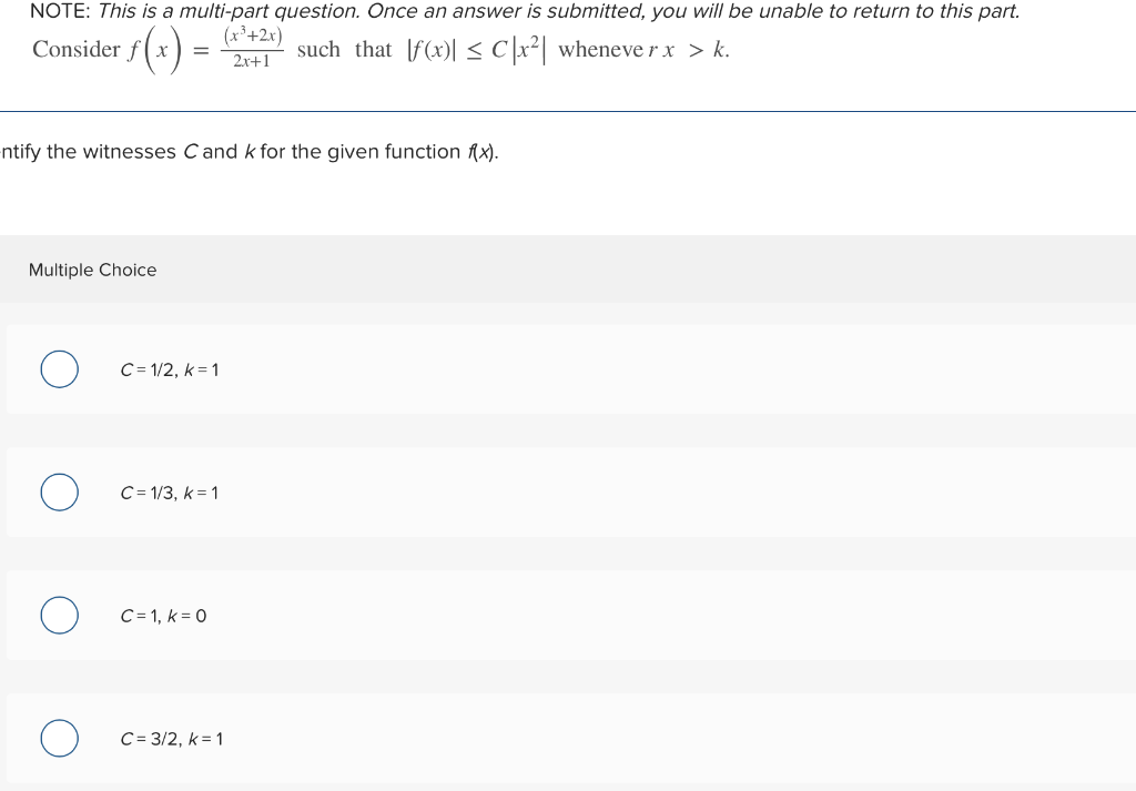 Solved NOTE: This is a multi-part question. Once an answer | Chegg.com
