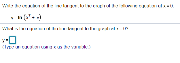 Solved Simplify the function before differentiating. ex+6e | Chegg.com