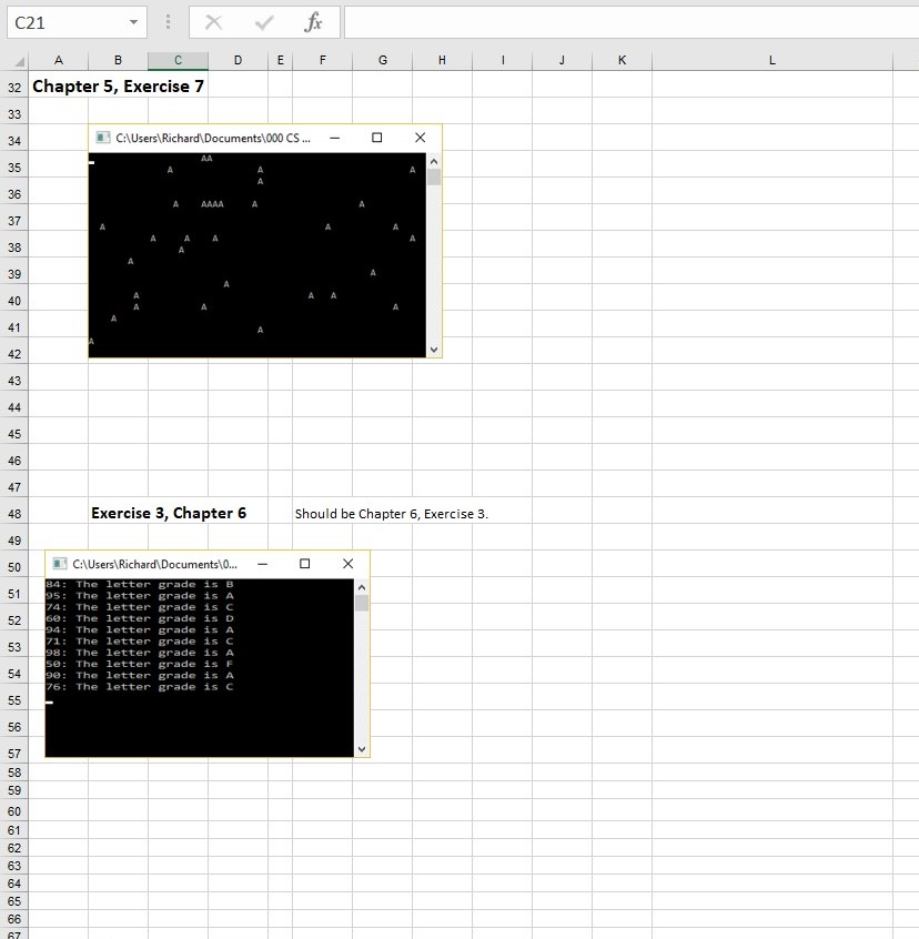 1 A B C D E F G H I J K Wk5Assign5a 2 See comments in | Chegg.com