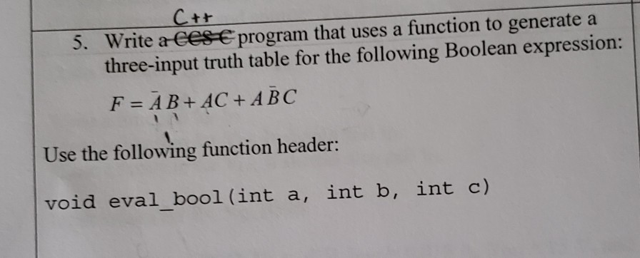 Solved Ctt 5 Write A Ges Program That Uses A Function To 2187