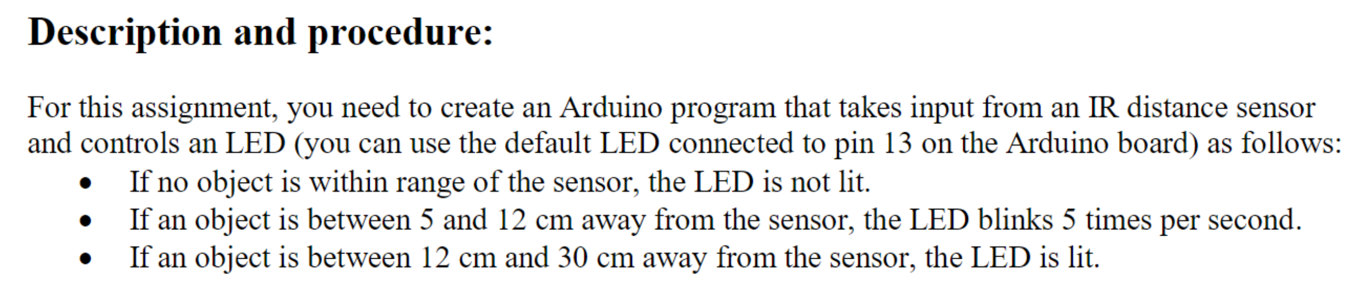 Solved Description and procedure: For this assignment, you | Chegg.com