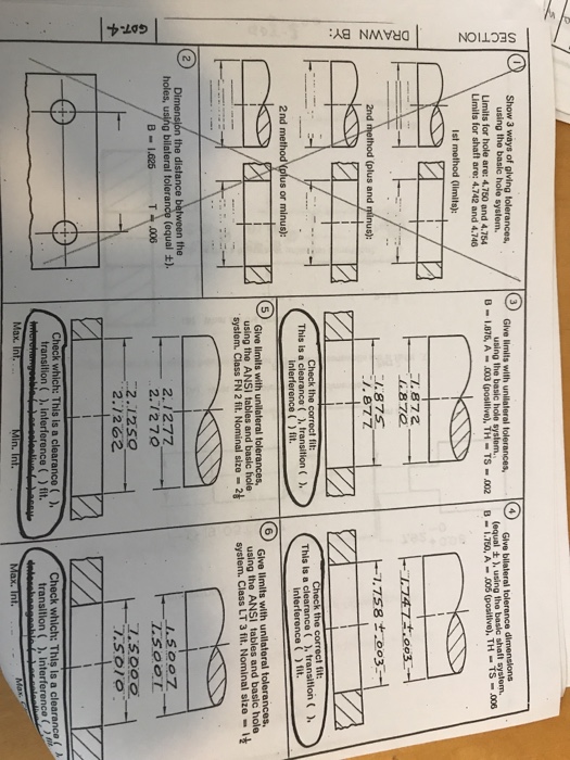 Solved using the basic hole system. Limits for hole are: | Chegg.com