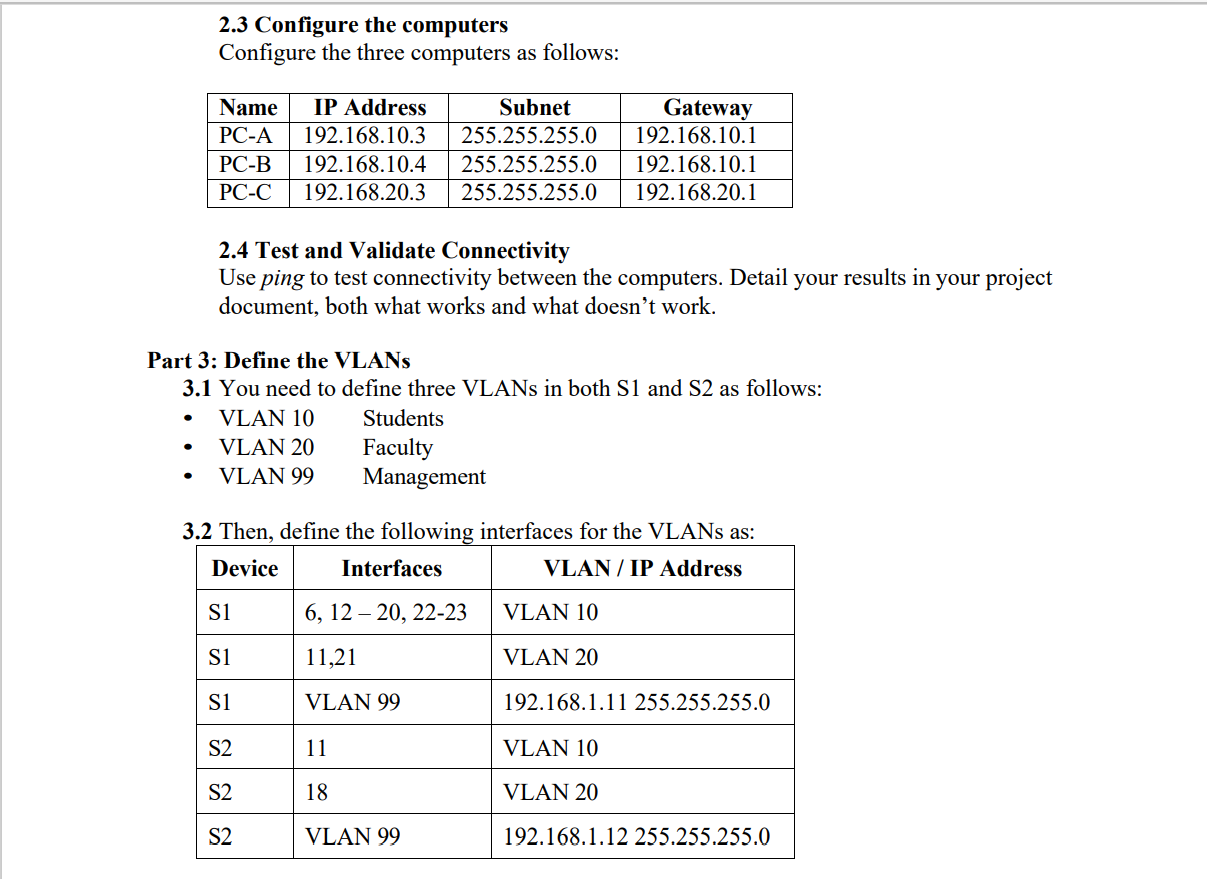 Solved CMIT 351 Project 1 Description Intro: ACME University | Chegg.com