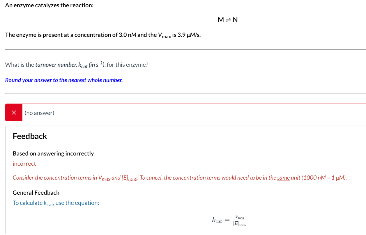 Solved Biochemistry question: please show all steps to find | Chegg.com