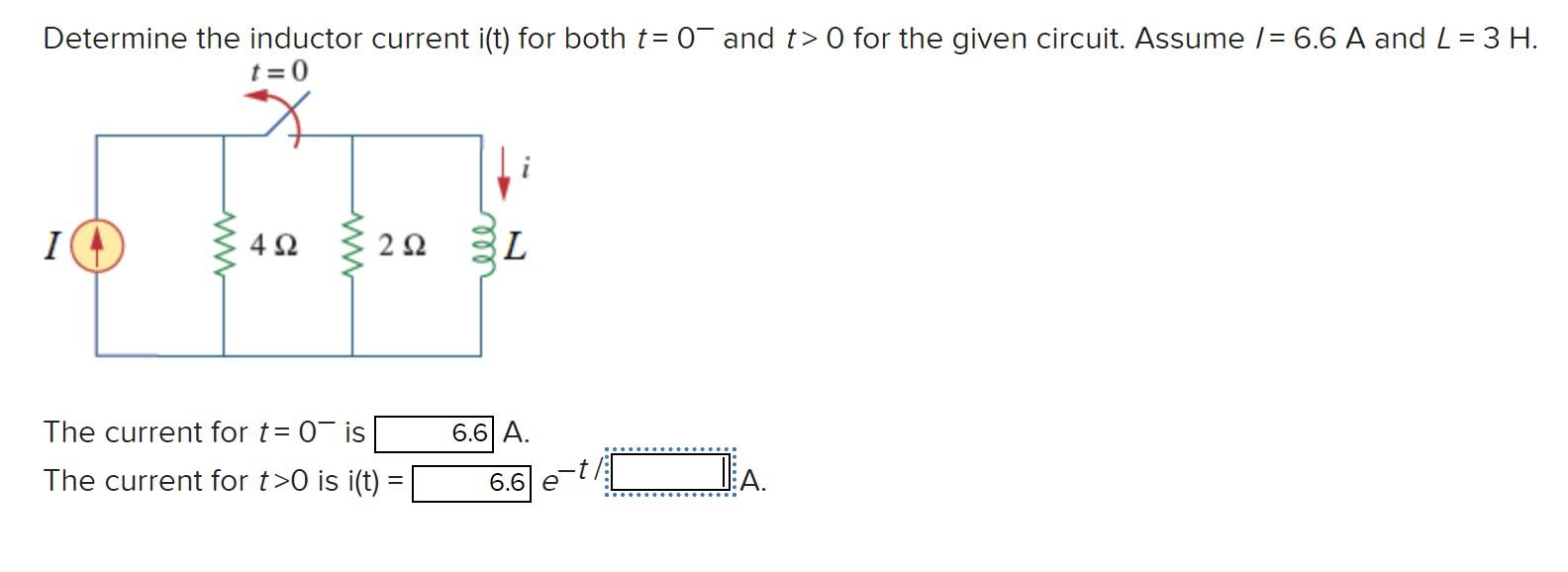 Solved Calculate the capacitor voltage for t= 0 (zero | Chegg.com