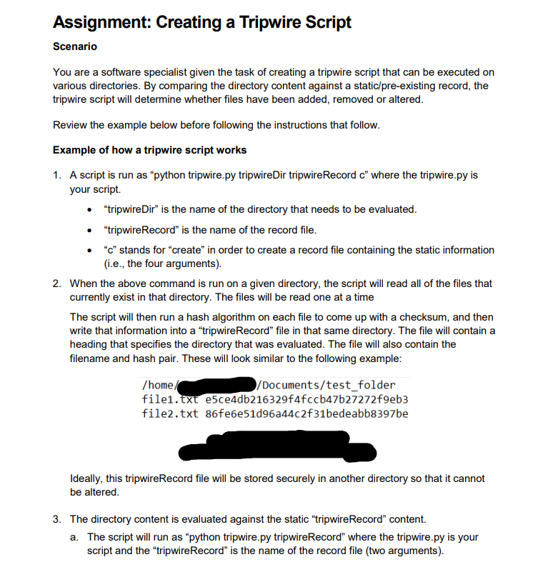 Solved Scenario You are a software specialist given the task | Chegg.com
