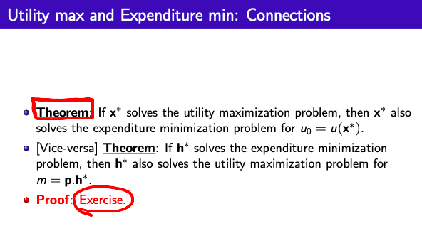 Need to prove if h* solves the exp min problem then | Chegg.com