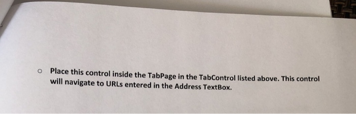 Solved Instructions For this phase of the course project, | Chegg.com