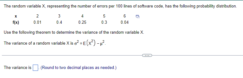 Solved The random variable X, representing the number of | Chegg.com