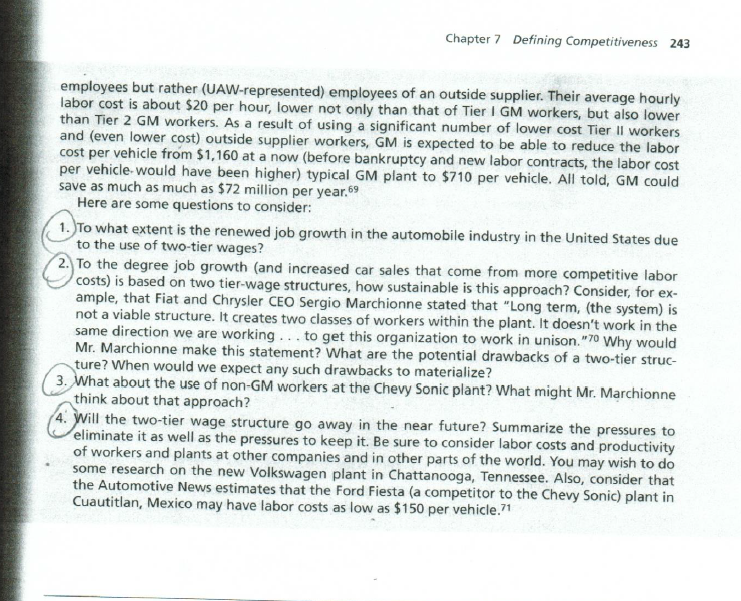 Solved Your Turn TWO-Tier Wages We have focused quite a lot | Chegg.com