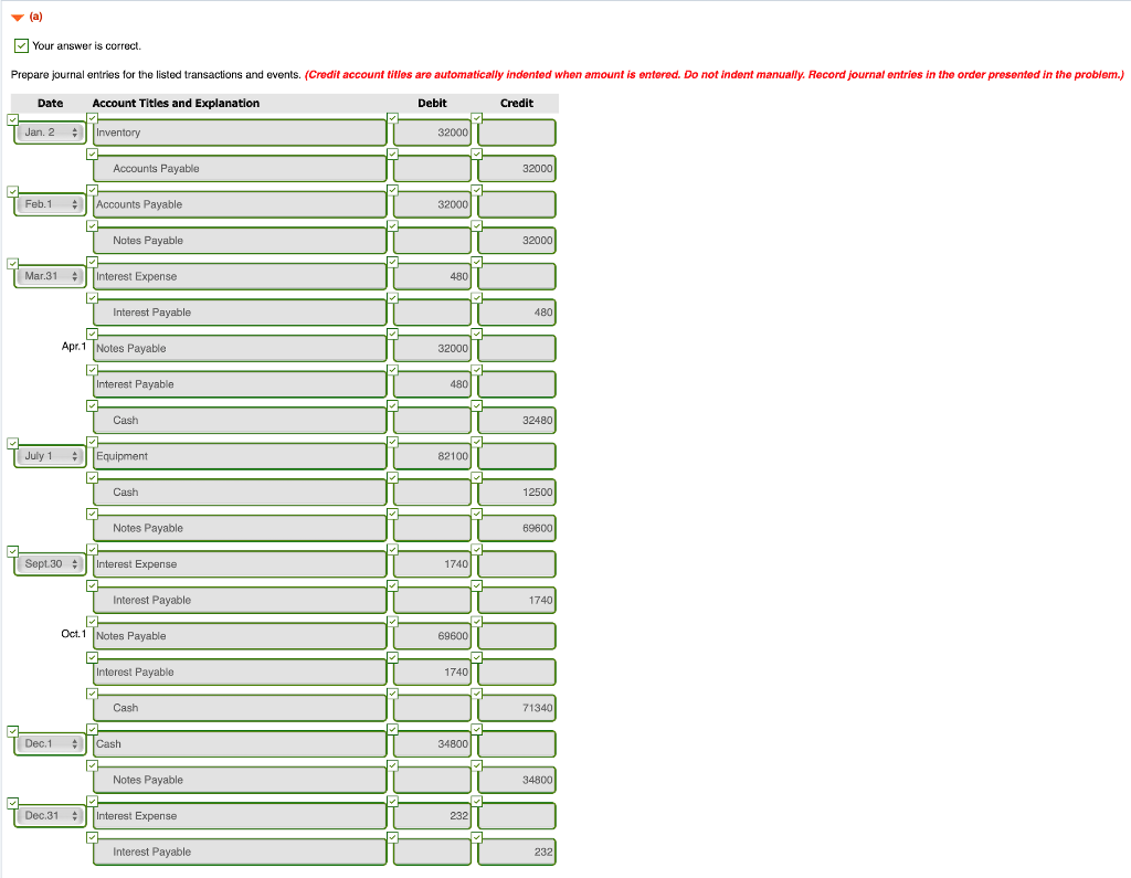 Solved Problem 11-2A (Part Level Submission) The following | Chegg.com