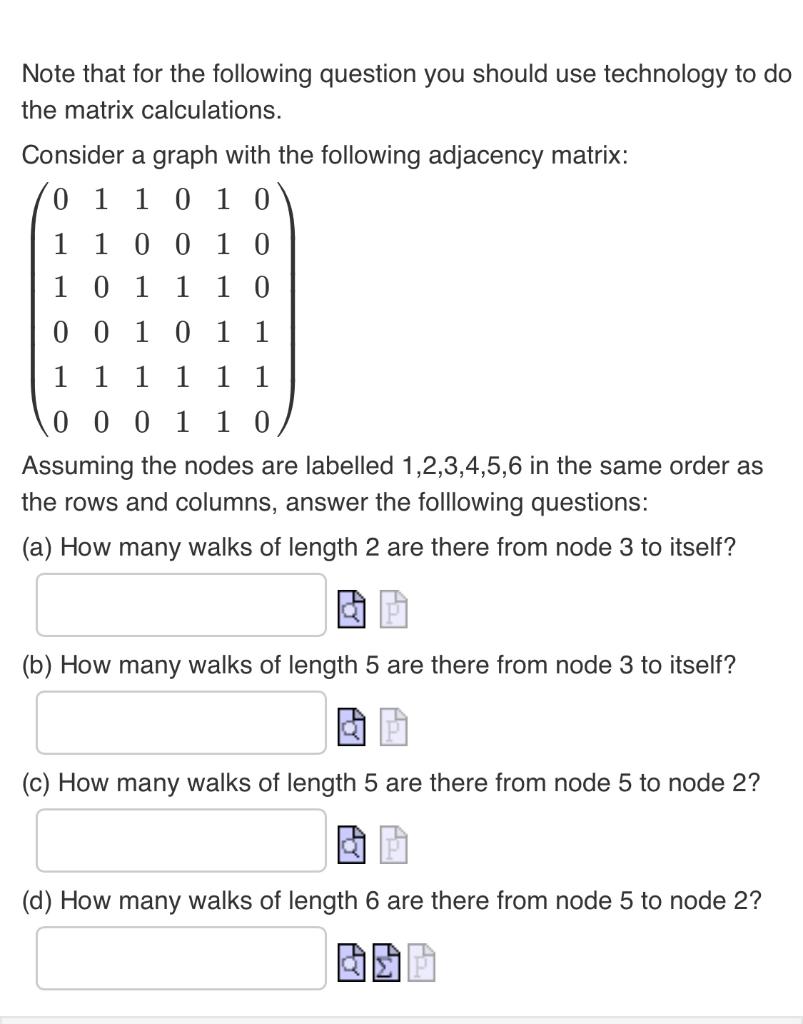 Solved Note that for the following question you should use | Chegg.com
