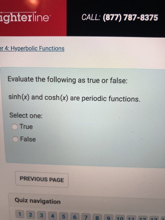 Solved CALL: (877) 787-8375 ighterline r 4: Hyperbolic | Chegg.com