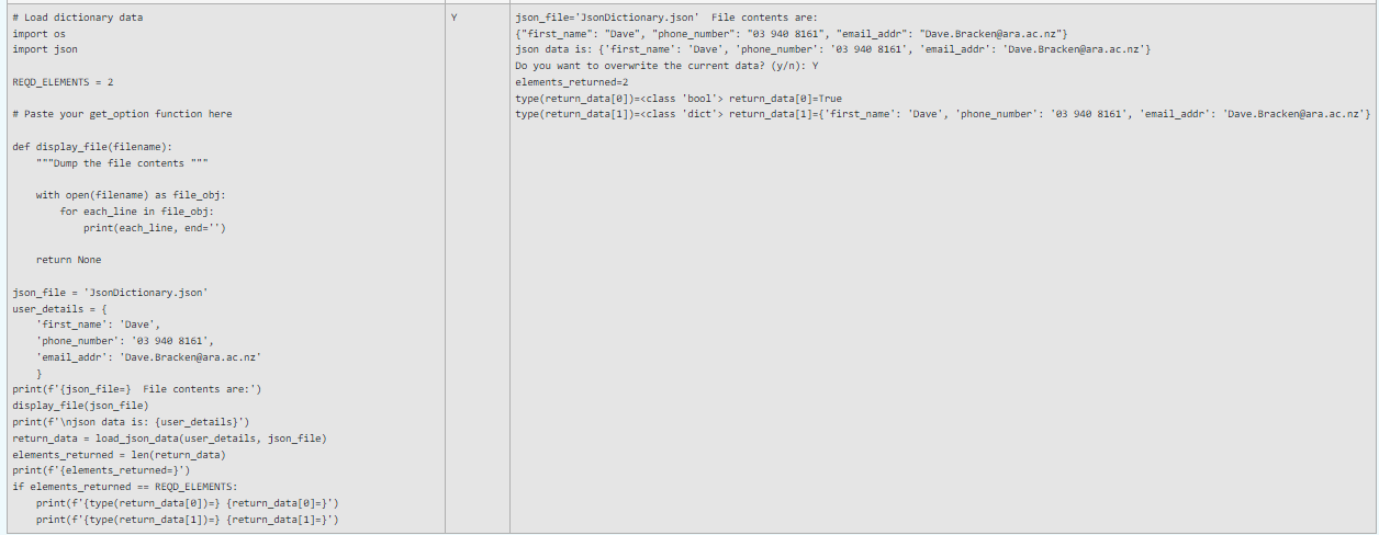 Create a function called load_json_data | Chegg.com