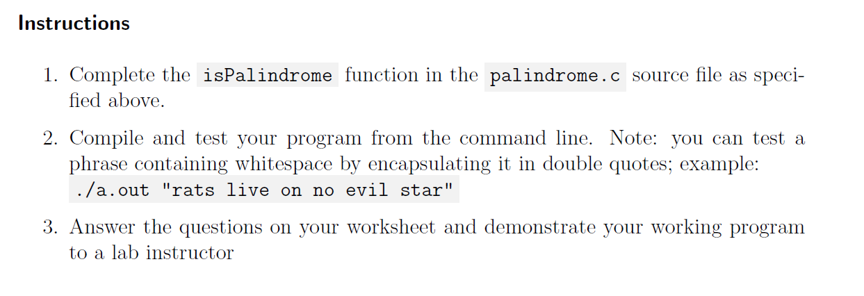 Solved 31 Solving A Problem Using Recursion A Palindrome Is 