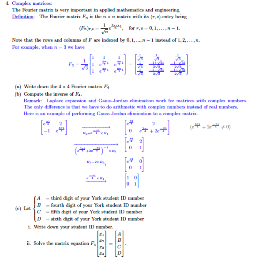 Solved Let A = 5, B = 2, C = 6, D = 3 | Chegg.com