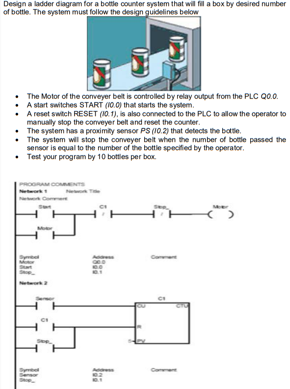 Solved Modify the bottle-counting program in example | Chegg.com