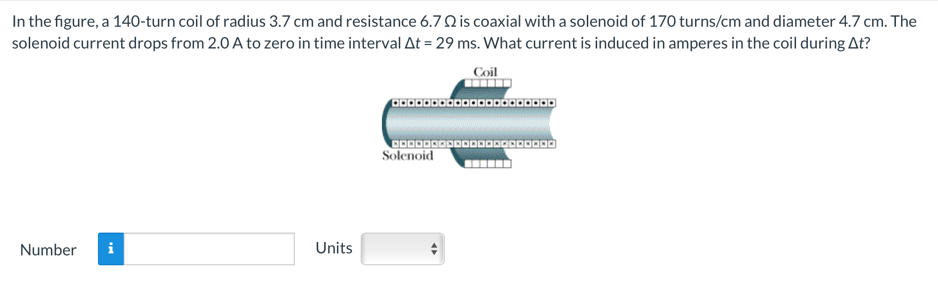 Solved In the figure, a 140-turn coil of radius 3.7 cm and | Chegg.com