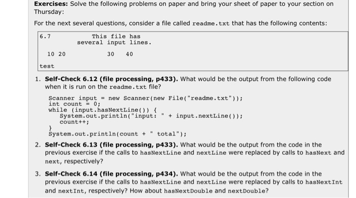 Solved Exercises: Solve the following problems on paper and | Chegg.com