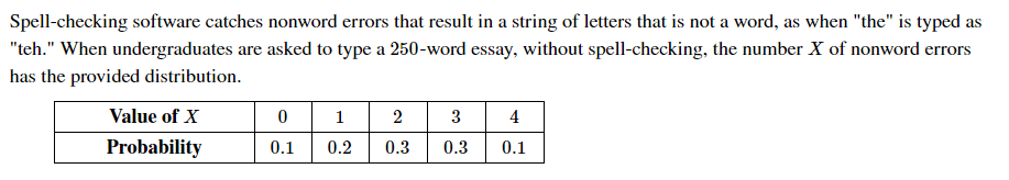 Solved Spell-checking software catches nonword errors that | Chegg.com