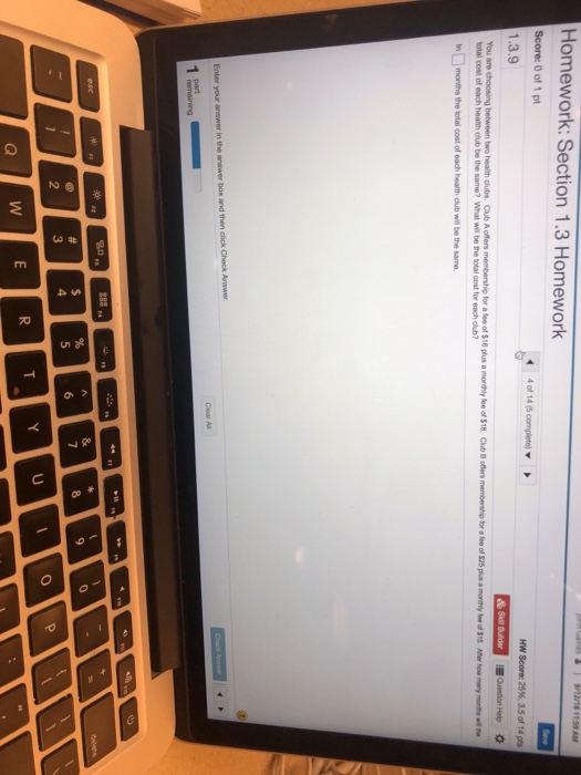 Solved Homework Section 1 3 Homework Score 0 Of 1 Pt 1 3 9