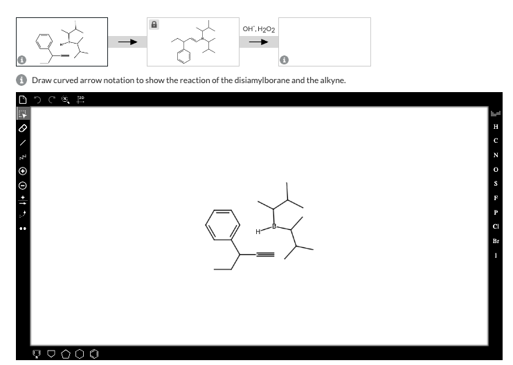 Solved 7) ﻿Draw curved arrow notation to show the reaction | Chegg.com