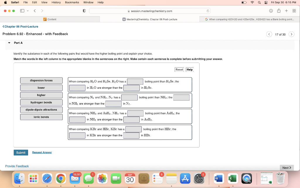 Solved Identily the substance in each of the following pairs | Chegg.com