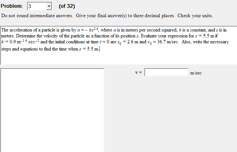 Solved Problem: (of 32) Do not round intermediate answers. | Chegg.com