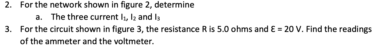 2. For the network shown in figure 2, determine a. | Chegg.com