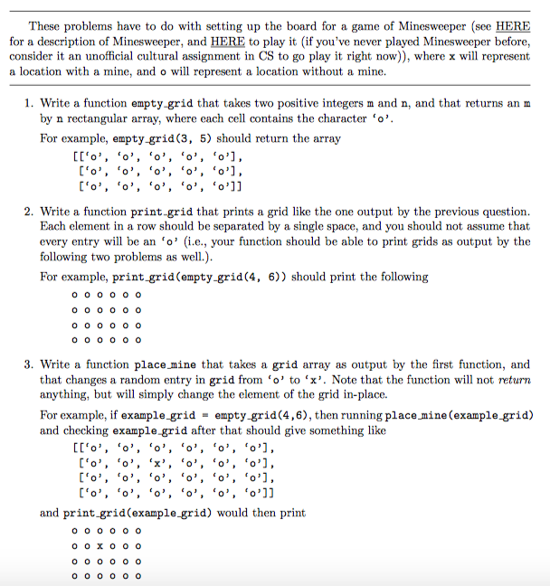 Solved These problems have to do with setting up the board | Chegg.com