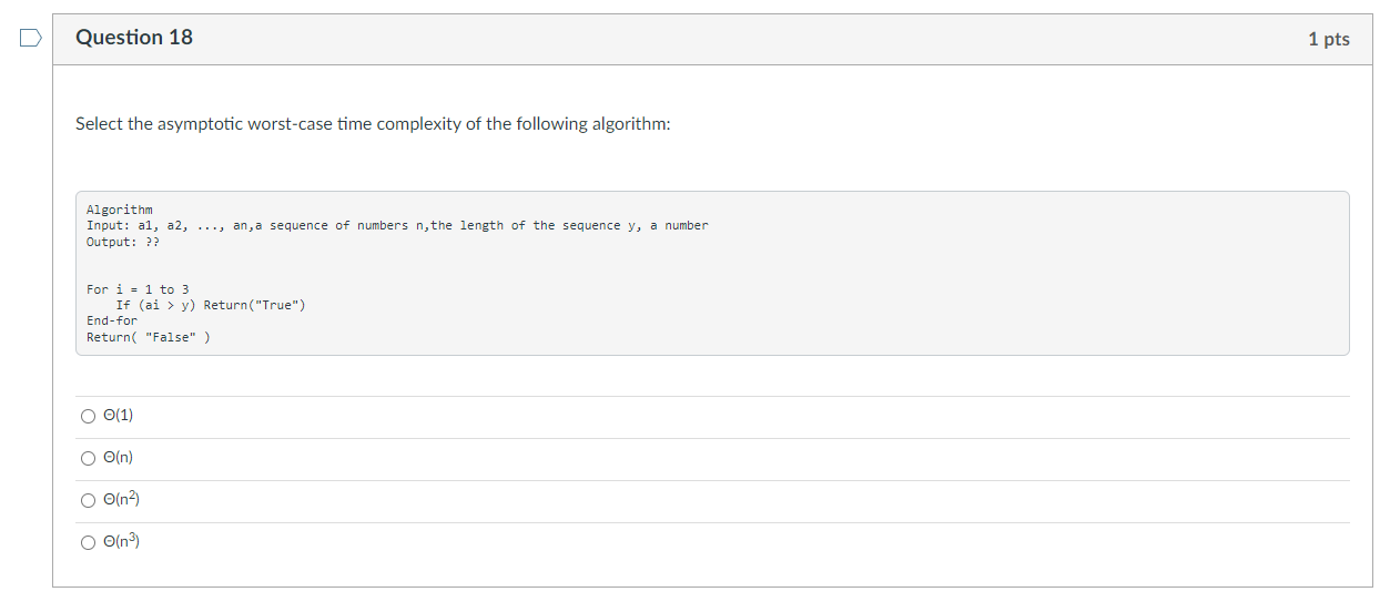 Solved Question 8 1 pts Given sets A, B, and D defined | Chegg.com
