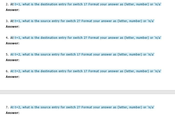 Solved 3) Learning Switches – Basics (4 pts) Consider the | Chegg.com