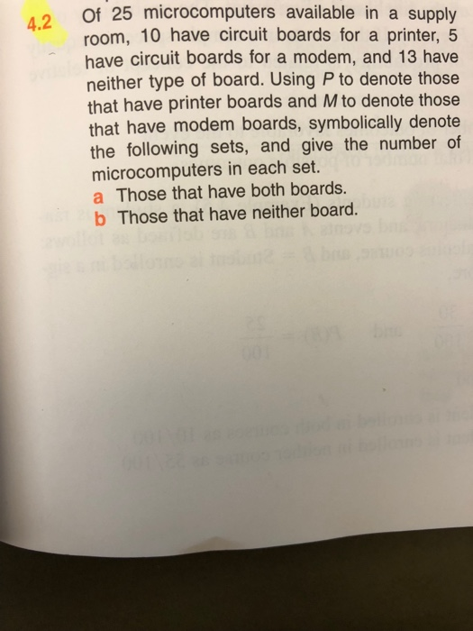 Solved Of 25 microcomputers available in a supply room, 10 | Chegg.com