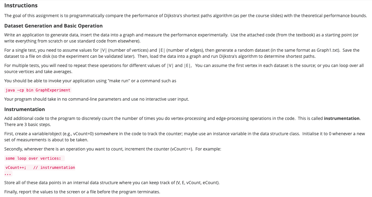 Solved The goal of this assignment is to programmatically | Chegg.com