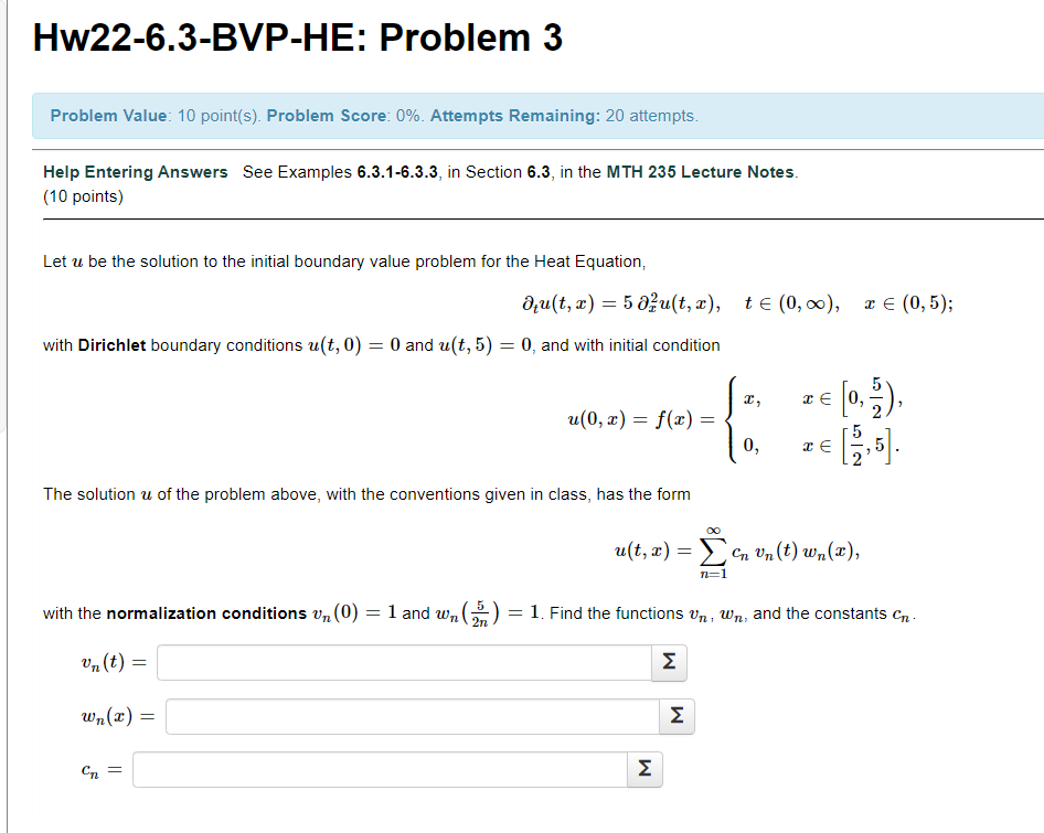 Solved Hw22-6.3-BVP-HE: Problem 3 Problem Value: 10 | Chegg.com