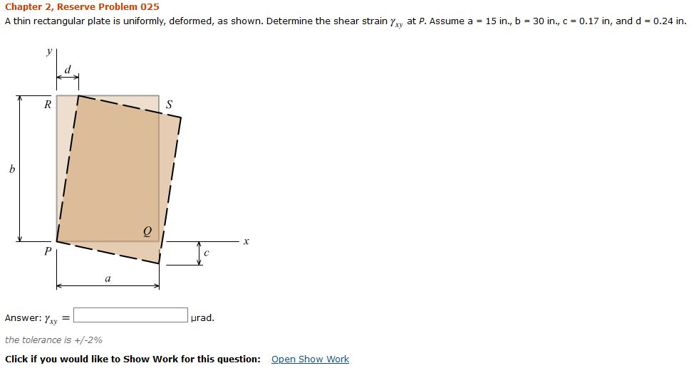 Solved Chapter 2, Reserve Problem 025 A thin rectangular | Chegg.com
