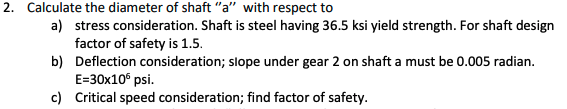 Solved A gearbox is needed to provide an exact 42:1 decrease | Chegg.com