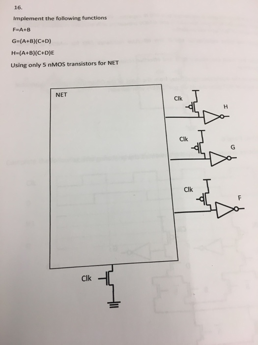 Solved 7. Determine the functions F and G Clk Clk -d Clk | Chegg.com Solved 7. Determine the functions F and G Clk Clk -d Clk | Chegg.com