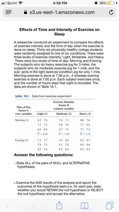 Solved Sprint 4:58 PM s3.us-east-1.amazonaws.comC Effects of | Chegg.com