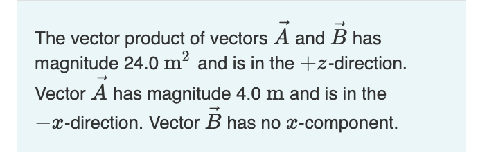 Solved A) What is the magnitude of vector B? B) What angle | Chegg.com