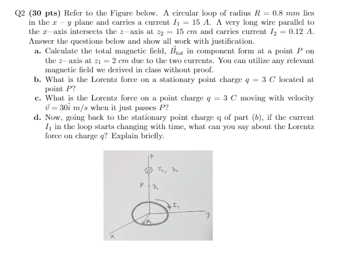 Solved Q2 (30 pts) Refer to the Figure below. A circular | Chegg.com