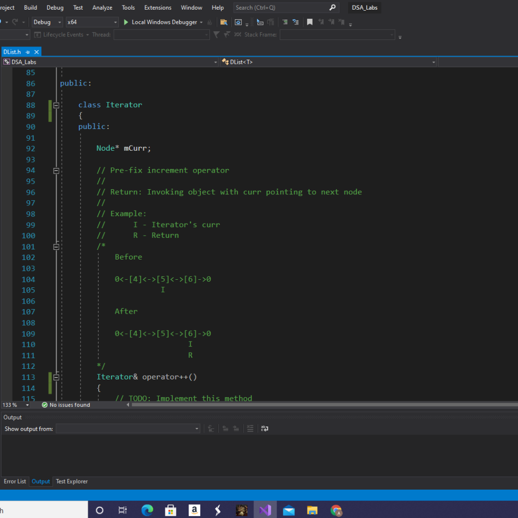 Lect Build Debug Test Analyze Tools Extensions Window 