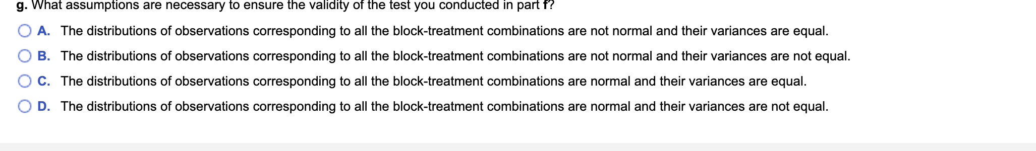 Solved A randomized block design yielded the ANOVA table to | Chegg.com